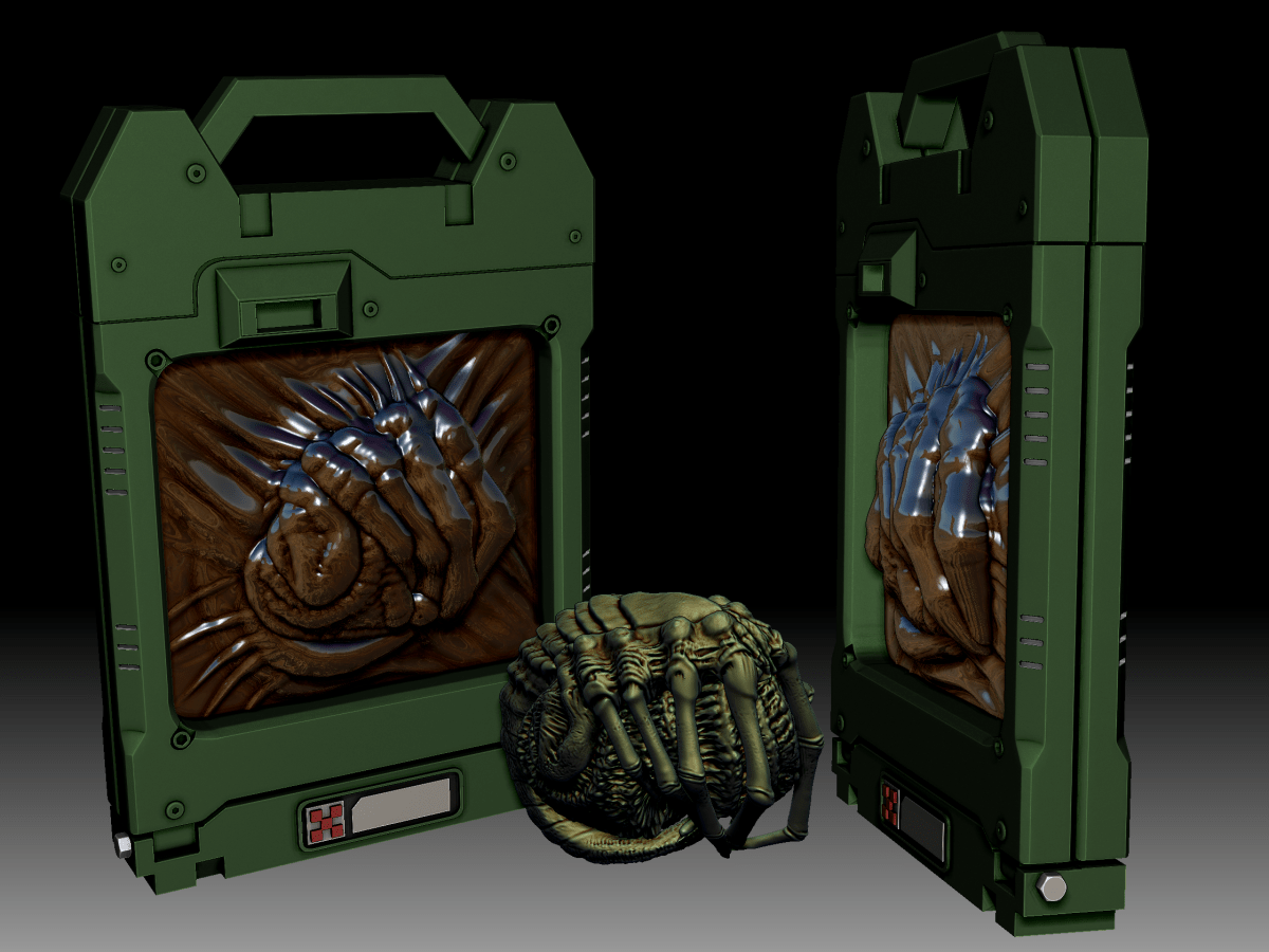 Réplica 3D Contenedor de stasis Alien: Romulus | Personalizable con ...